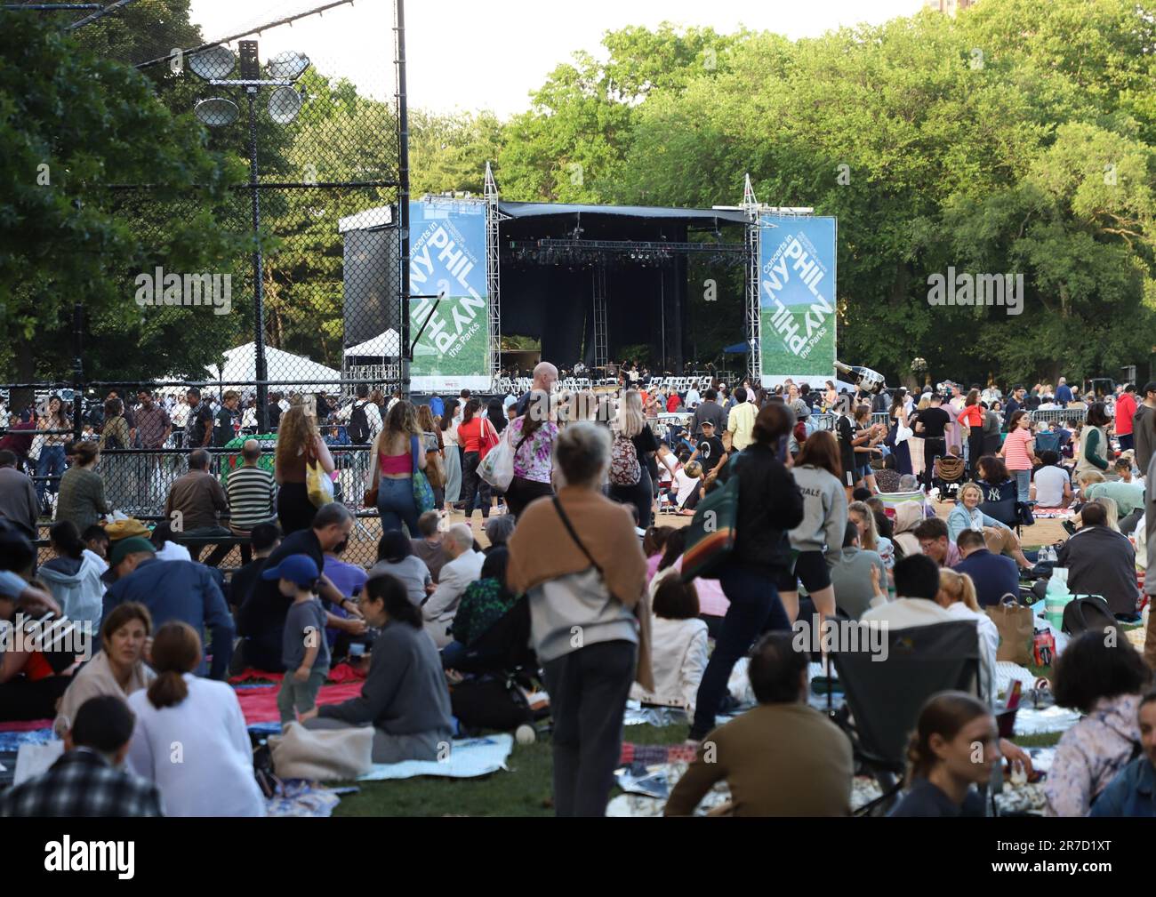 14. Juni 2023, New York City, New York: (NEW) New York Philharmonic Concerts in the Parks. 14 ...