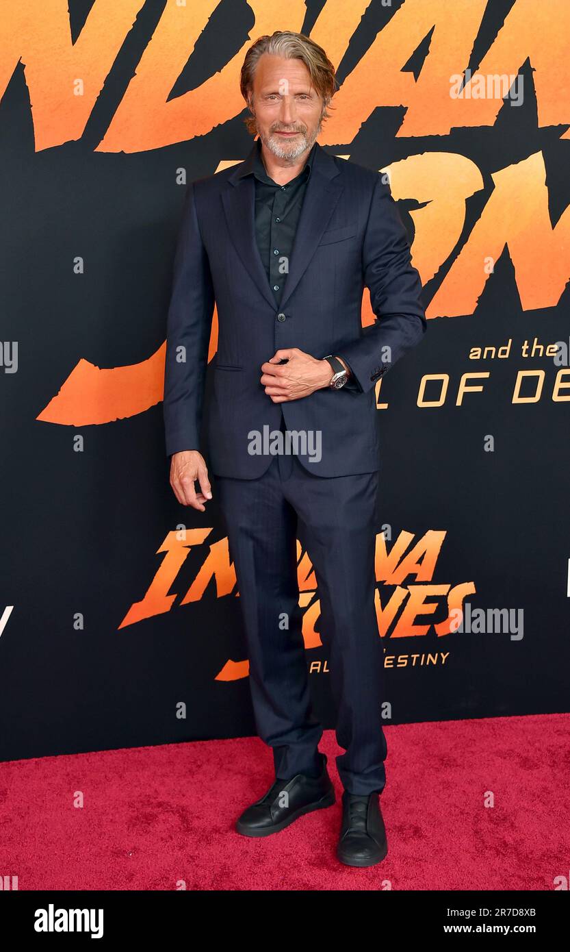 Mads Mikkelsen arrives at the premiere of "Indiana Jones and the Dial ...