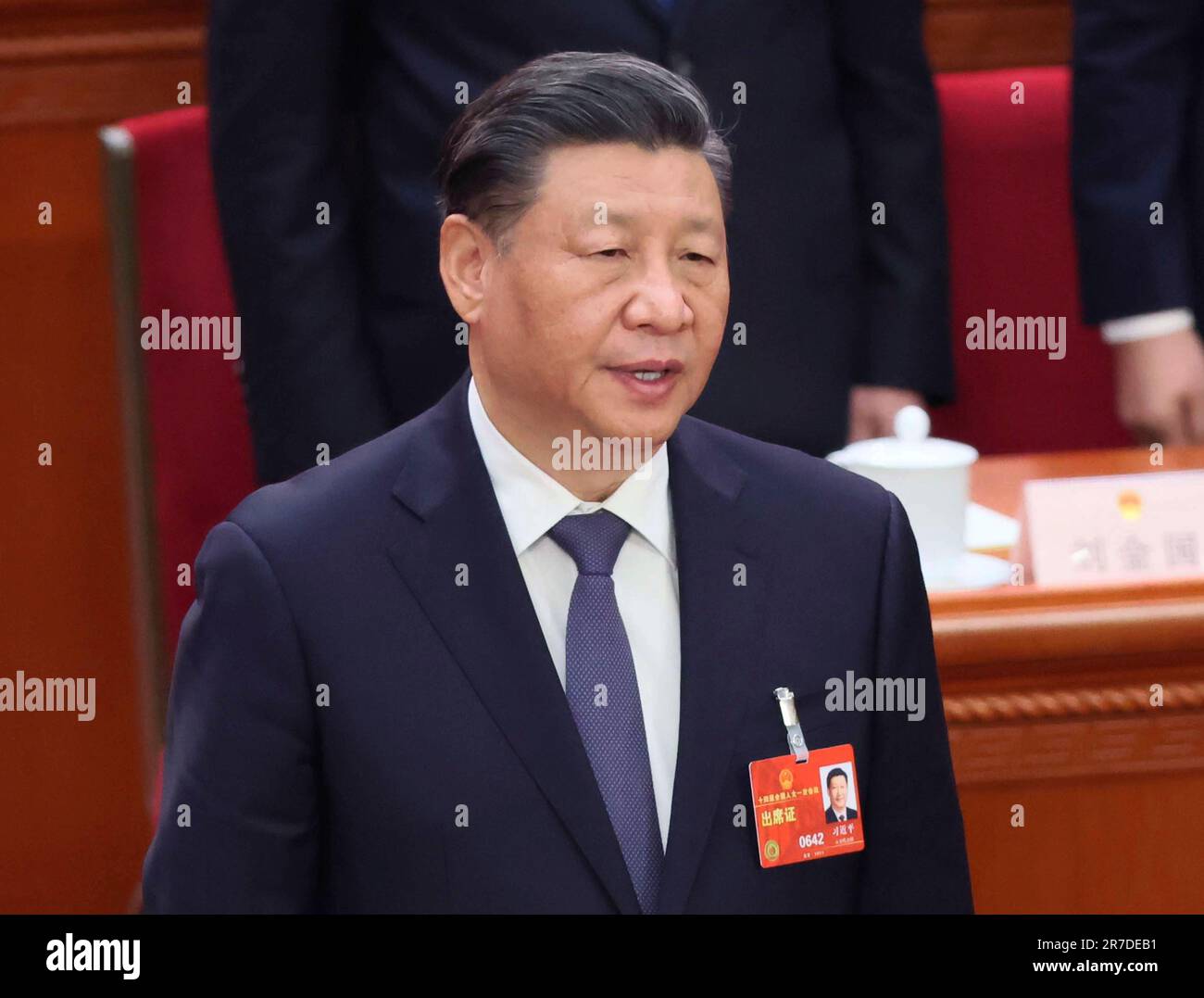 FILE: Chinese President Xi Jinping attends the National People's ...