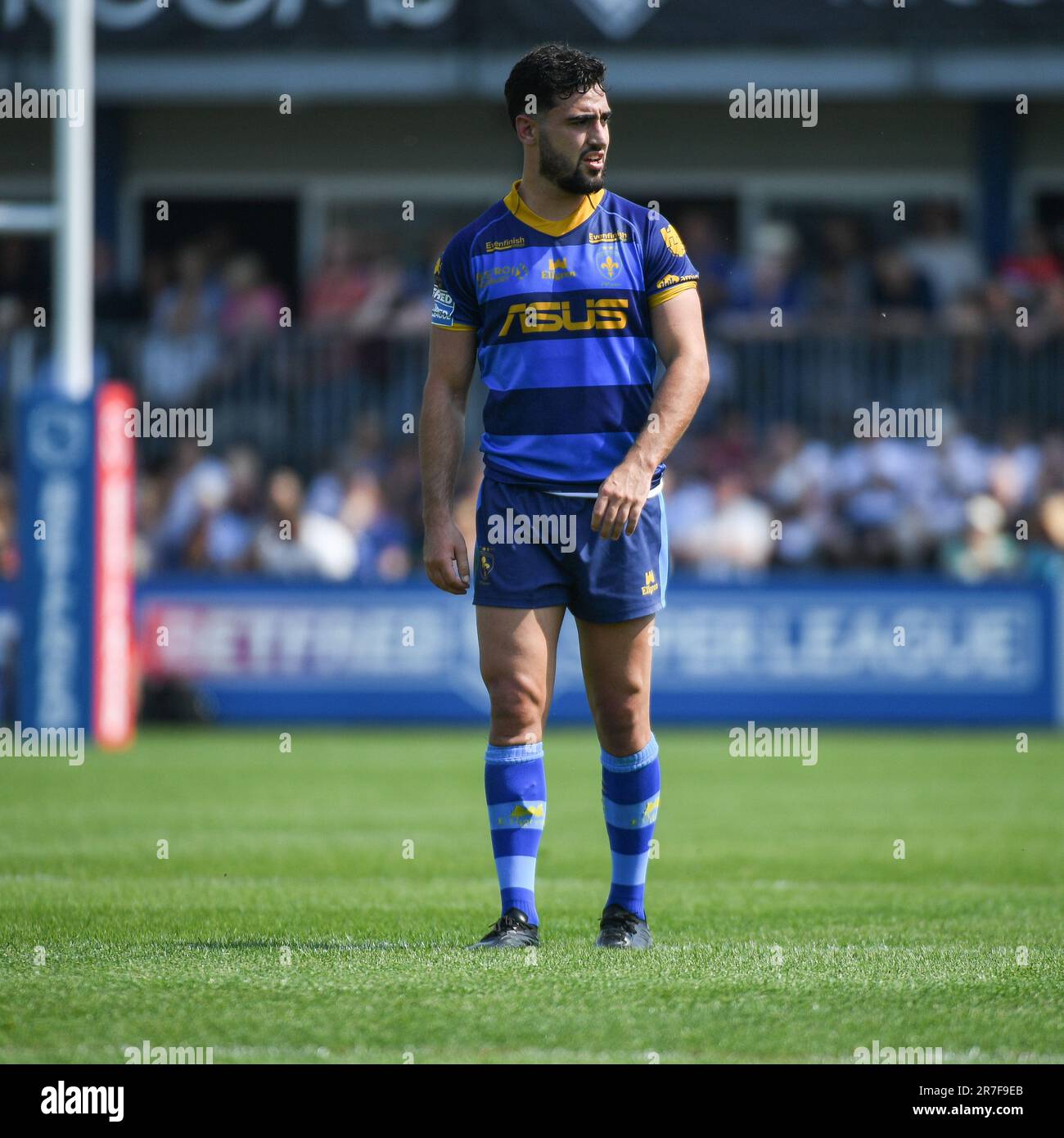 Wakefield, England - 11. Juni 2023 - Wakefield Trinity's Romain Franco ...
