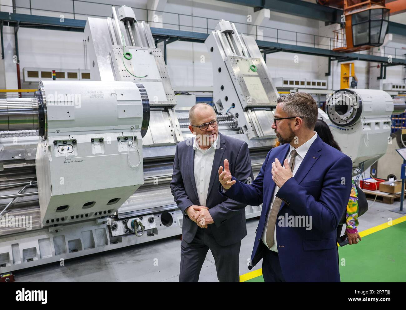 15. Juni 2023, Sachsen, Chemnitz: Sachsen Wirtschaftsminister Martin ...