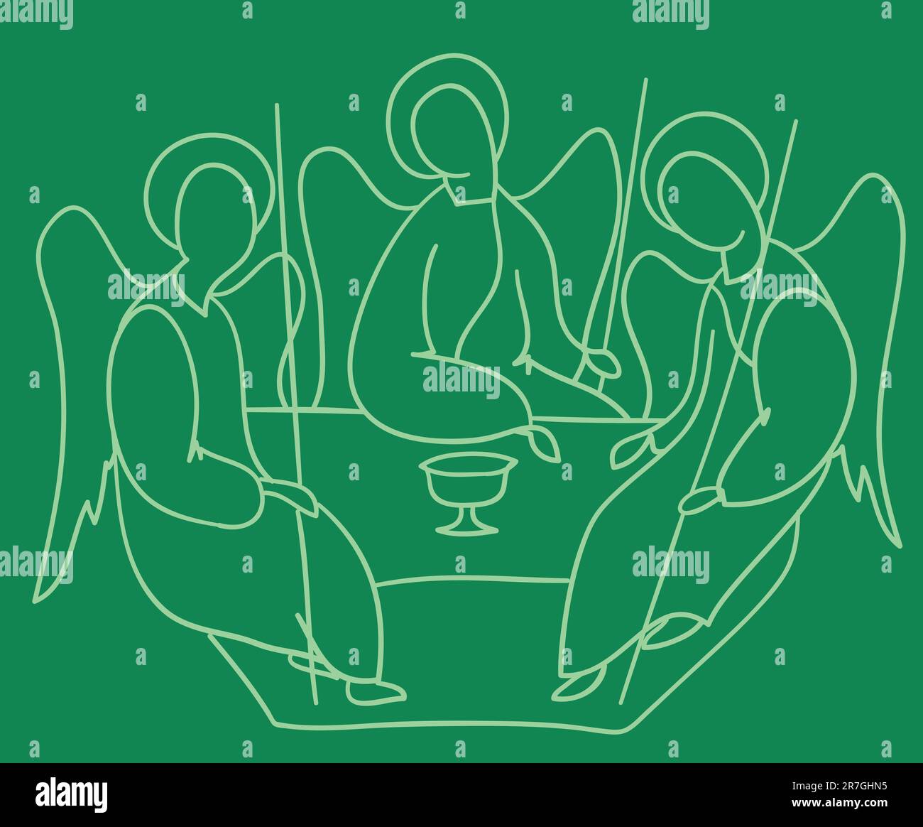 Christliche familien Stock-Vektorgrafiken kaufen - Alamy