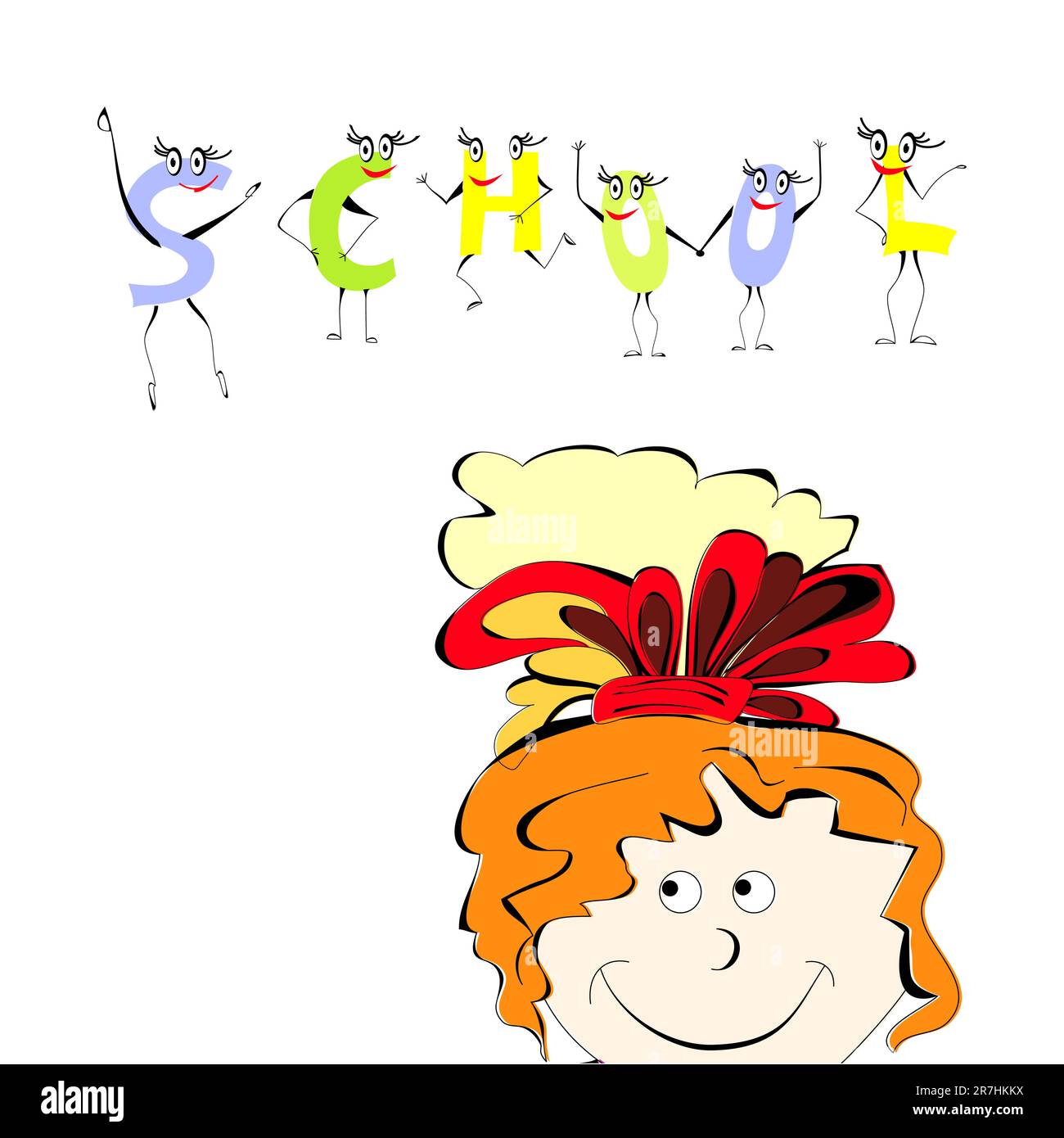 Schule vorschule Stock-Vektorgrafiken kaufen - Alamy