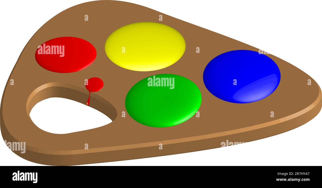 Farbpalette malen -Fotos und -Bildmaterial in hoher Auflösung – Alamy