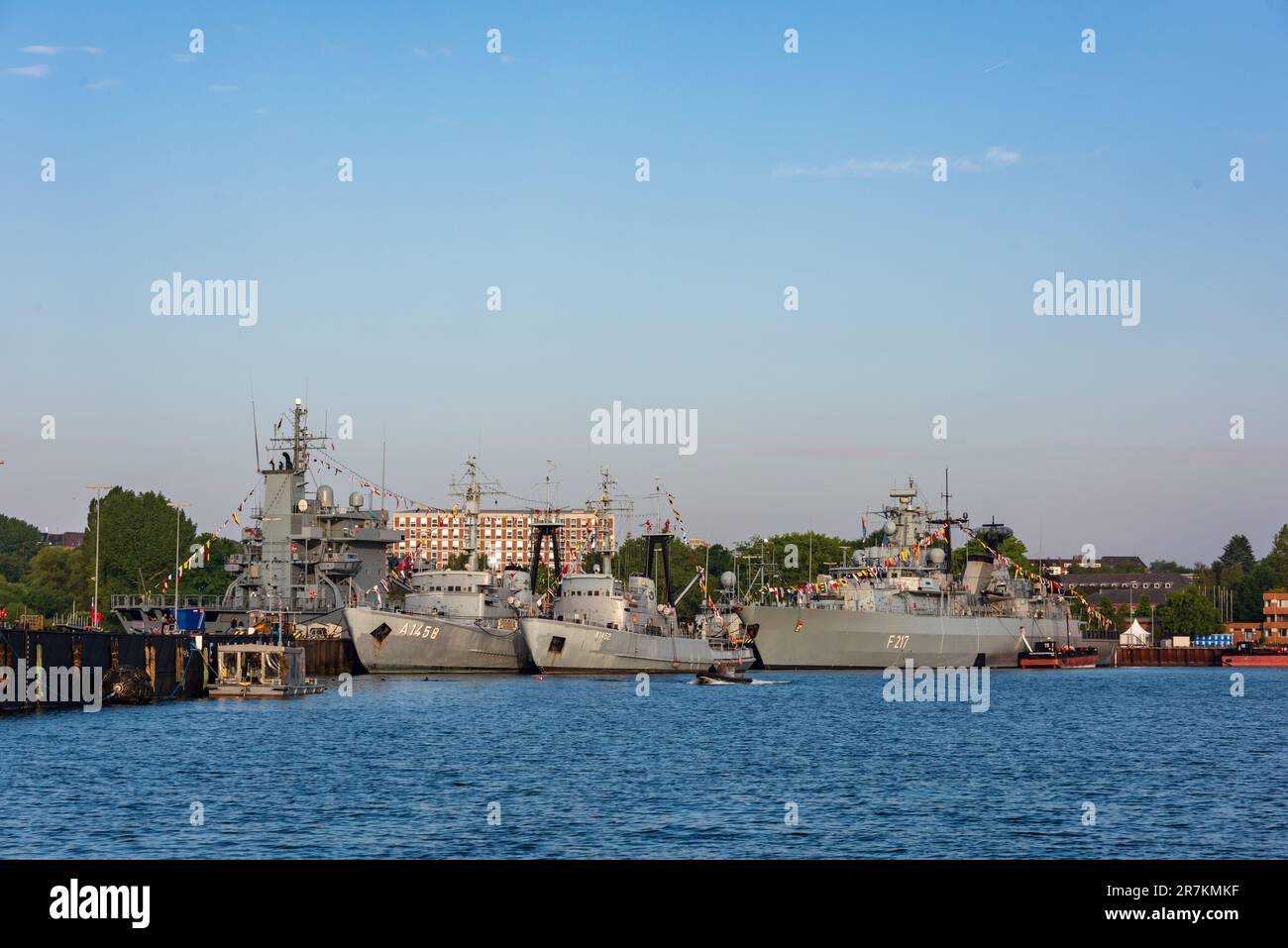 Kiel, Deutschland, 16. Juni 2023, die Deutsche Marine begrüßt zur ...