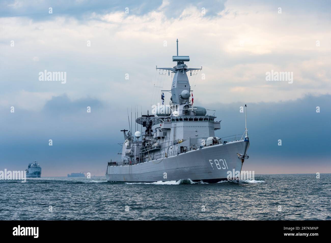 Kiel, Deutschland, 16. Juni 2023, die Deutsche Marine begrüßt zur ...