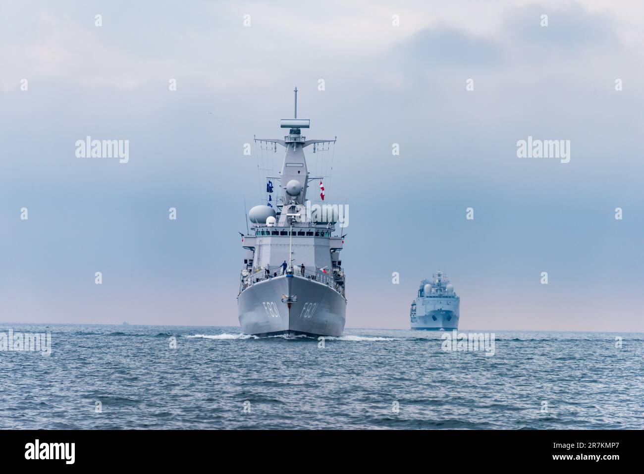 Kiel, Deutschland, 16. Juni 2023, die Deutsche Marine begrüßt zur ...