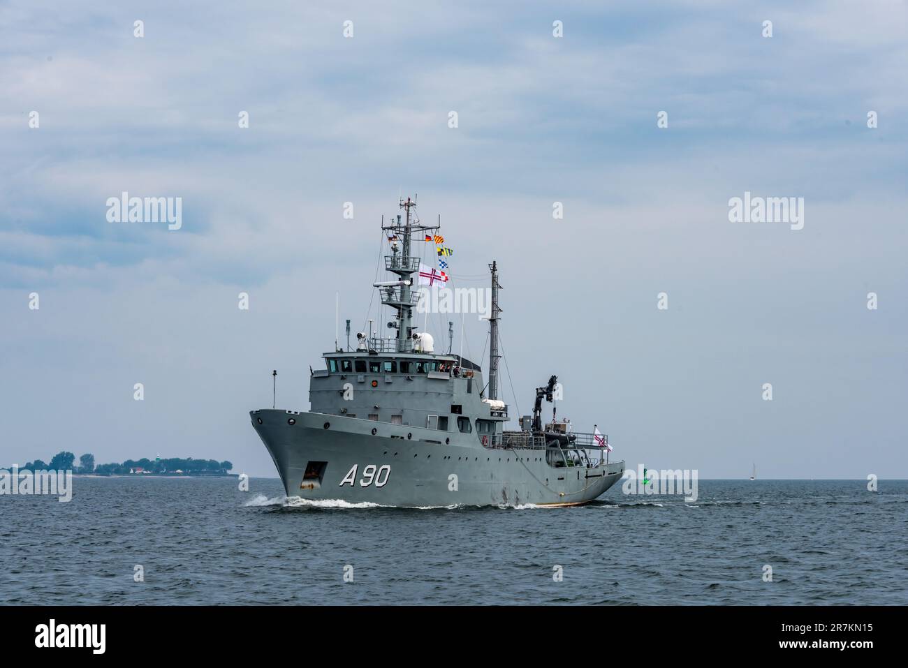 Kiel, Deutschland, 16. Juni 2023, die Deutsche Marine begrüßt zur ...