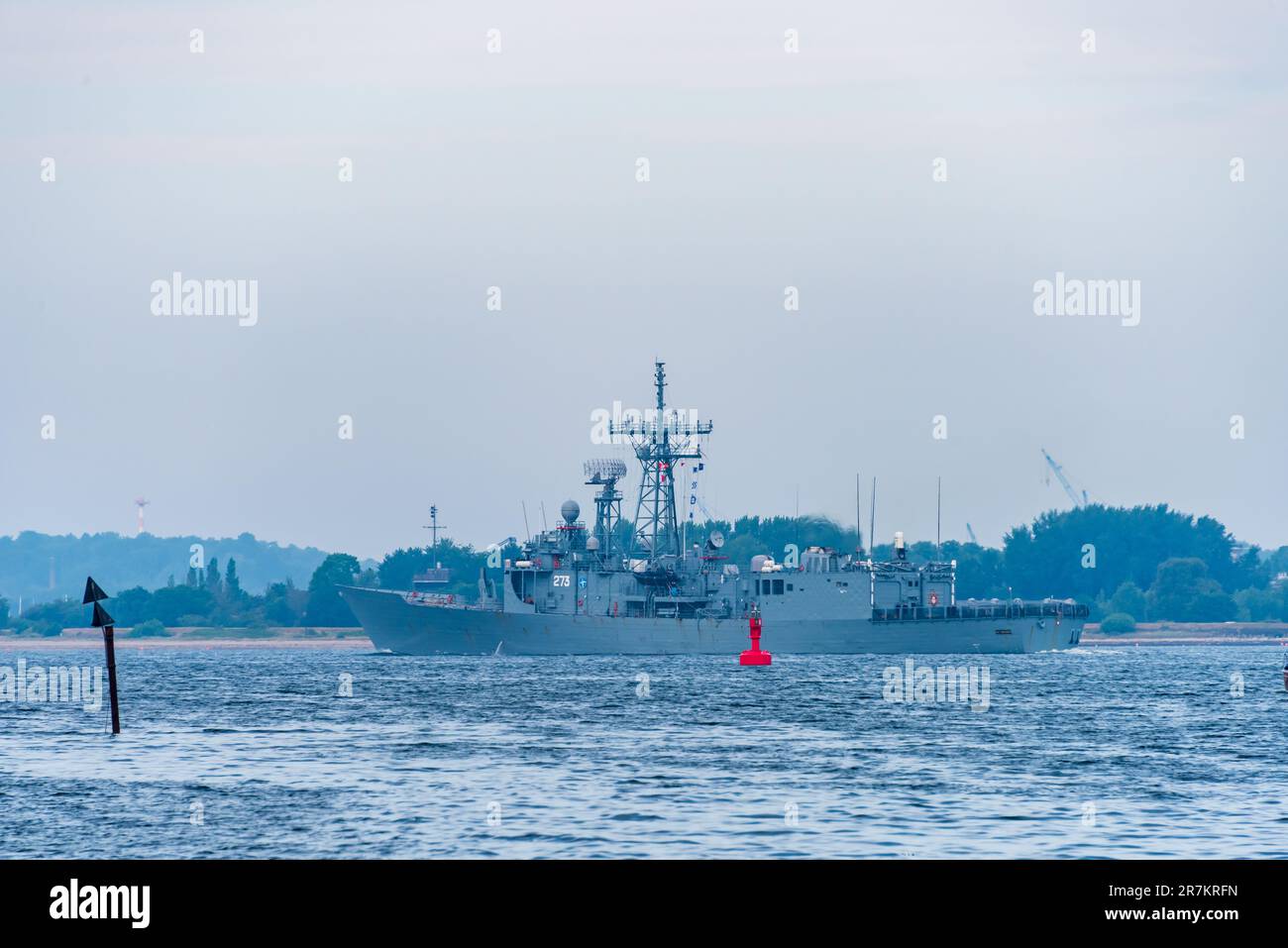 Kiel, Deutschland, 16. Juni 2023, die Deutsche Marine begrüßt zur ...