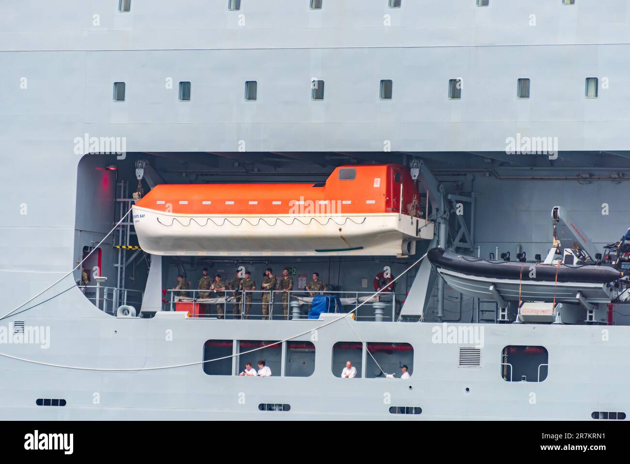 Kiel, Deutschland, 16. Juni 2023, die Deutsche Marine begrüßt zur ...