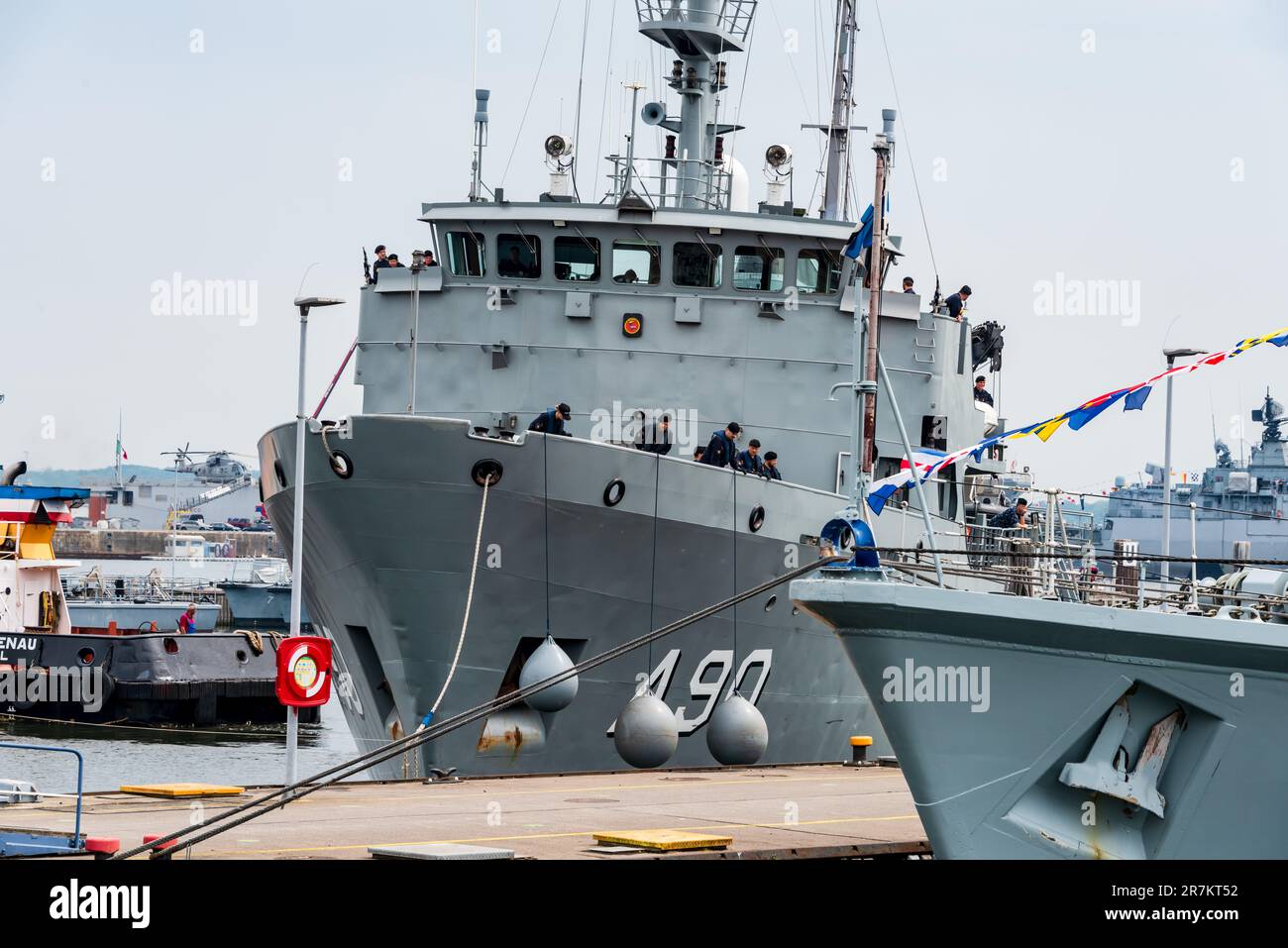 Kiel, Deutschland, 16. Juni 2023, die Deutsche Marine begrüßt zur ...