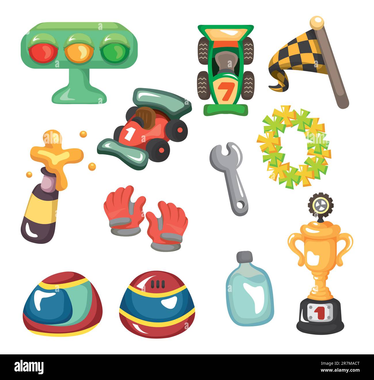 Racing track icon icon cartoon -Fotos und -Bildmaterial in hoher ...