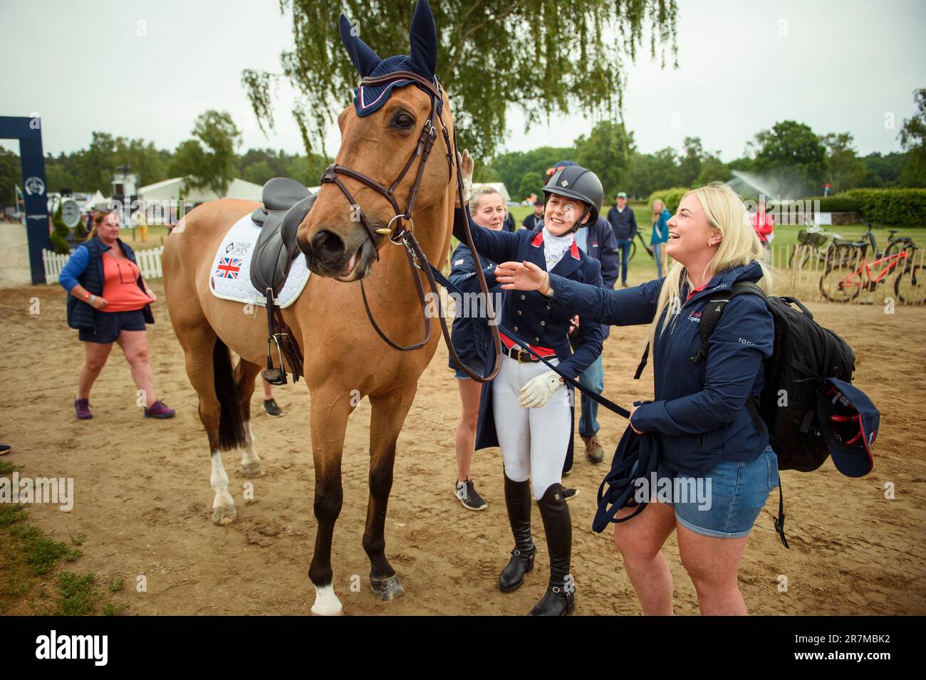 16. Juni 2023, Niedersachsen, Luhmühlen: Pferdesport/Eventing: Deutsche ...