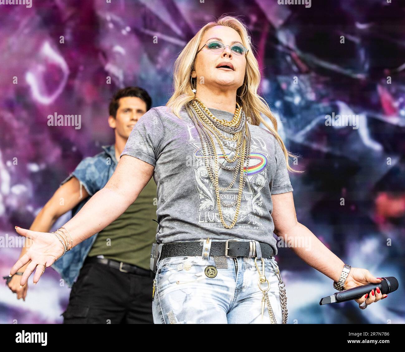 Anastacia tritt im Juni 2023 live in Oslo auf Stockfotografie - Alamy