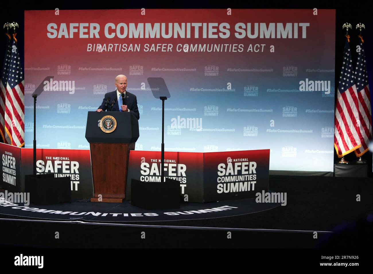 West Hartford, Connecticut, USA. 16. Juni 2023. PRÄSIDENT JOE BIDEN ...