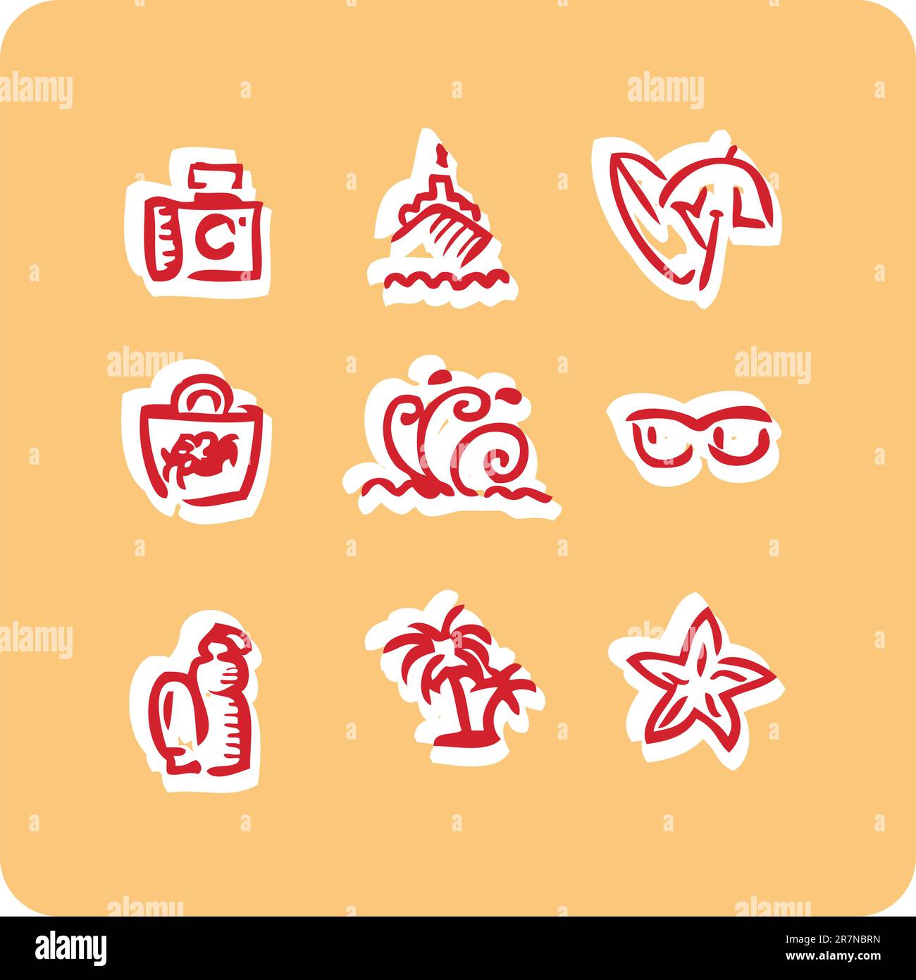 Punkt strand Stock-Vektorgrafiken kaufen - Alamy