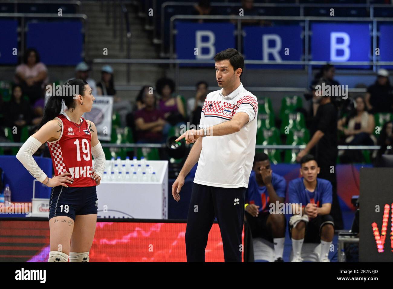 DF - BRASILIA - 06/16/2023 - 2023 WOMEN'S VOLLEYBALL NATIONS LEAGUE ...