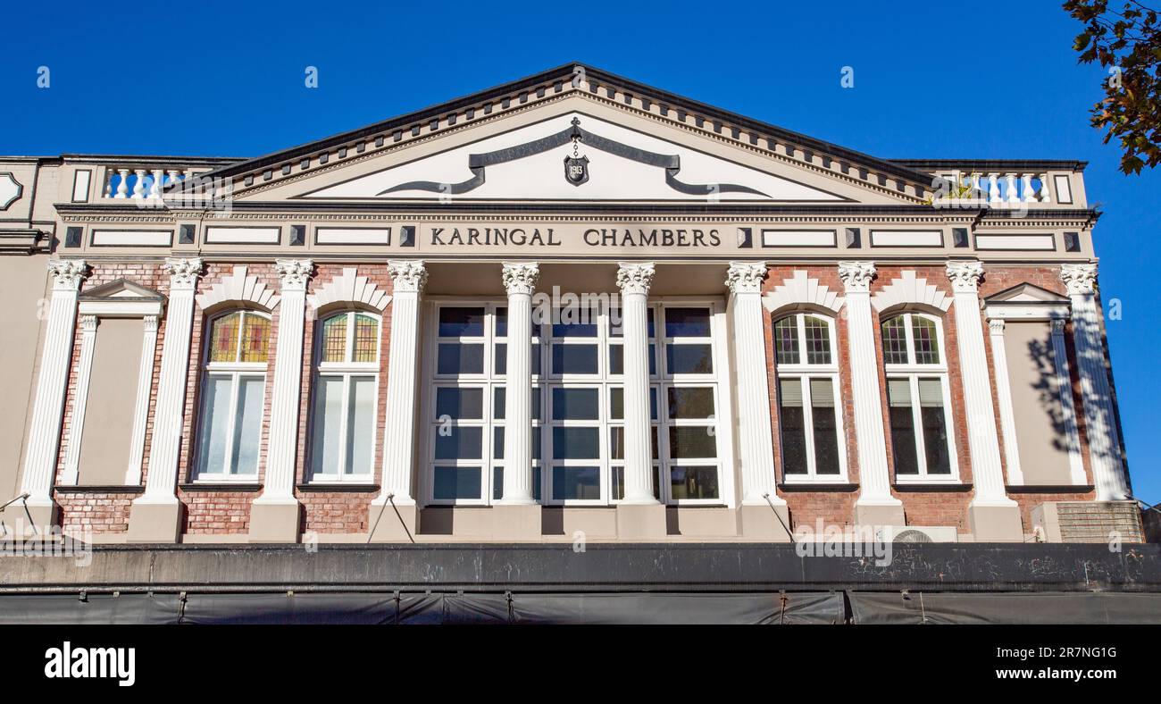 Das zum Weltkulturerbe gehörende Toowoomba Karingal Chambers Building ...