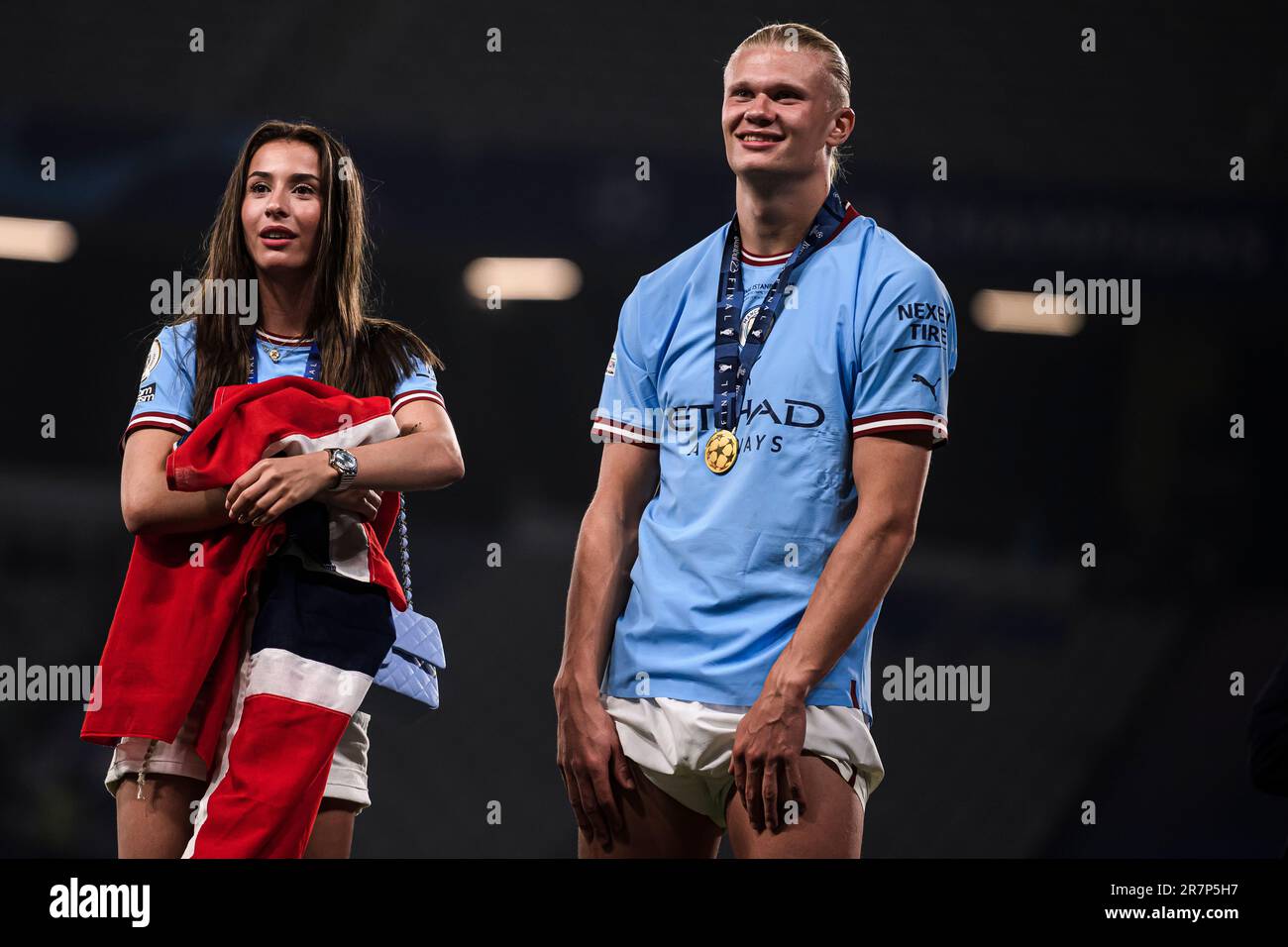Erling haaland isabel haugseng -Fotos und -Bildmaterial in hoher Auflösung – Alamy
