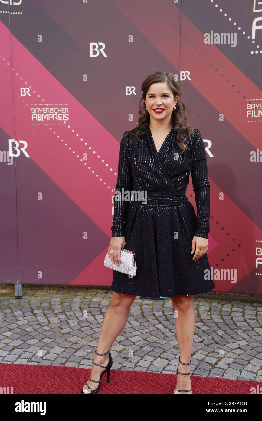 Annika Preil nimmt am 16. Juni 2023 in München am Bayerischen Filmpreis ...