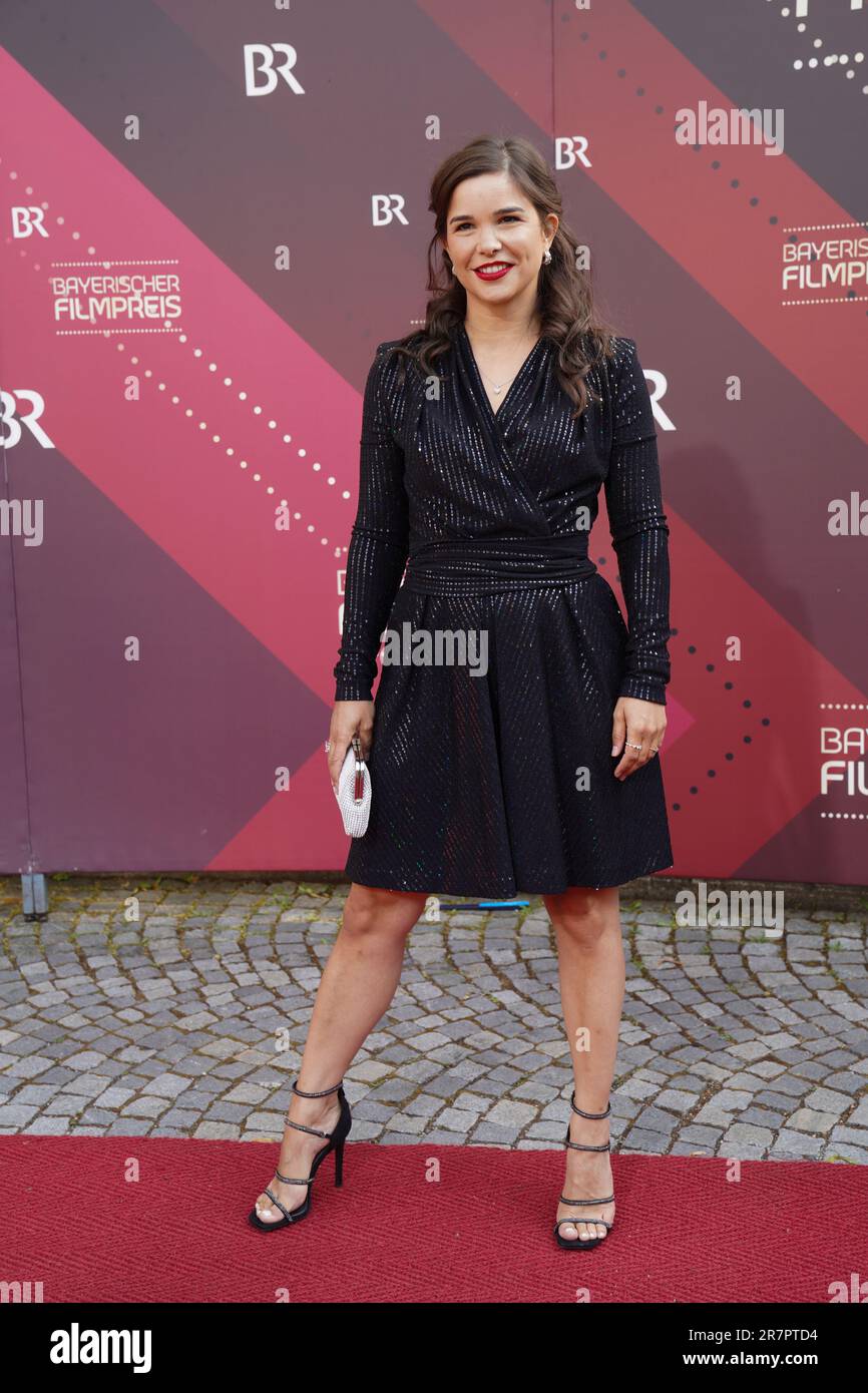 Annika Preil nimmt am 16. Juni 2023 in München am Bayerischen Filmpreis ...