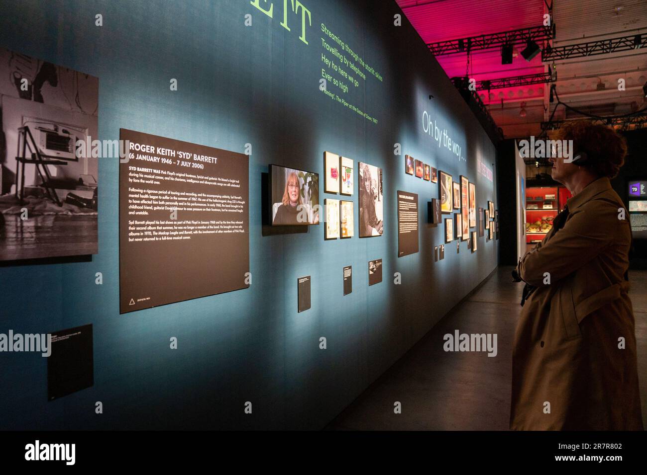 Toronto, Kanada. 15. Juni 2023. Besucher besuchen die Ausstellung „Pink Floyd - Ihre sterblichen ...