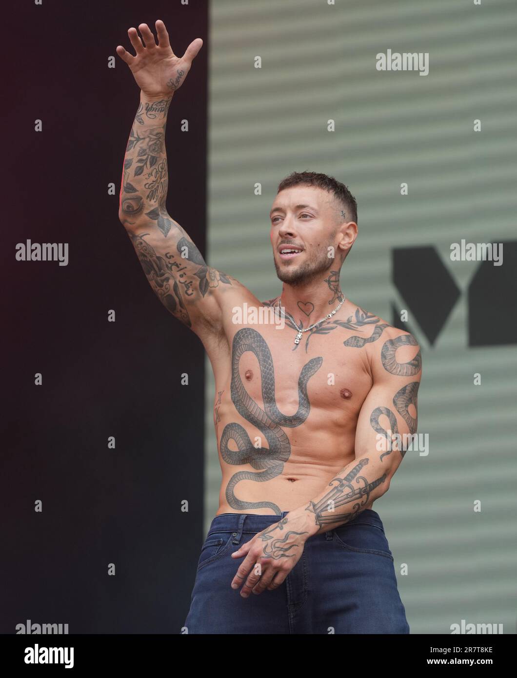 Magic Mike Live auf der Bühne bei West End Live, einem Wochenende mit ...