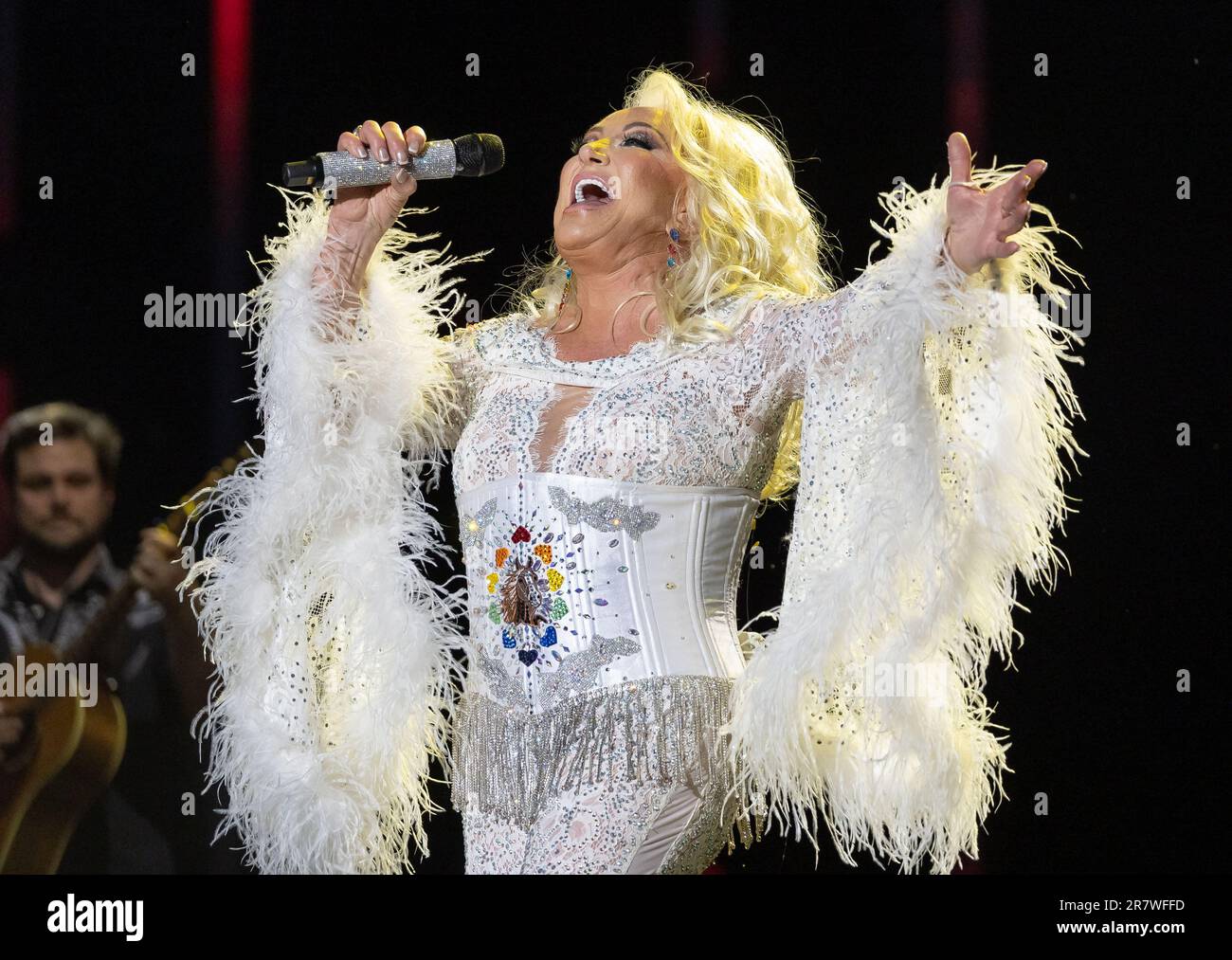 Tanya Tucker tritt am 2. Tag des CMA Fests im Nissan Stadium am ...