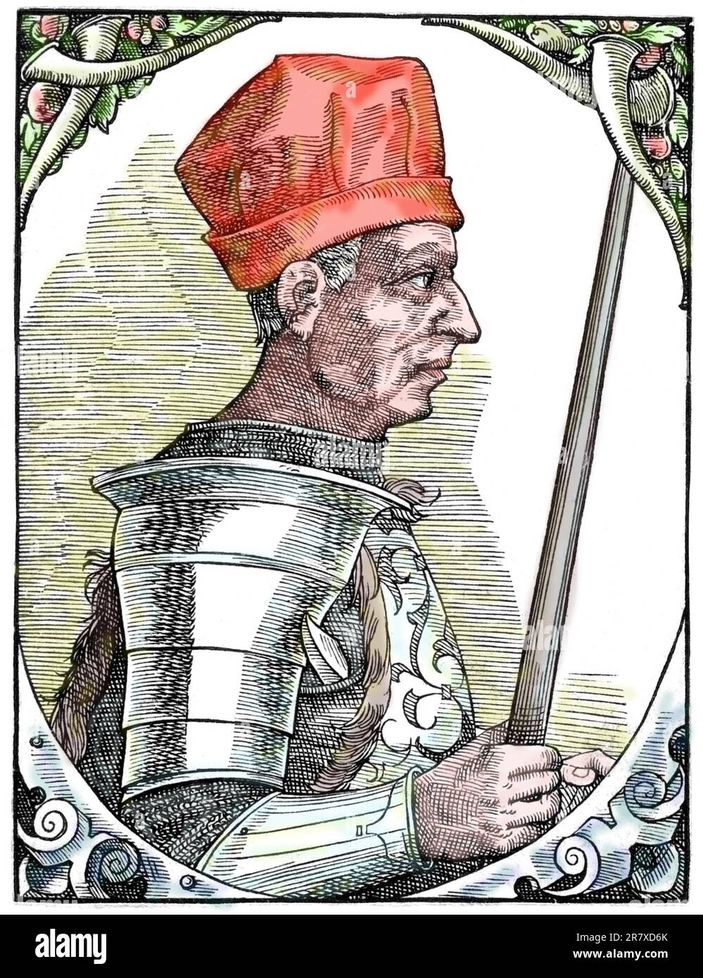 1450 Ca , Bergamo , ITALIEN : der italienische Condottiero BARTOLOMEO ...