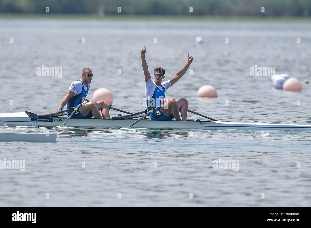 Varese, Varese, Italien, 18. Juni 2023, Halbfinale der Doppelskulpturen ...