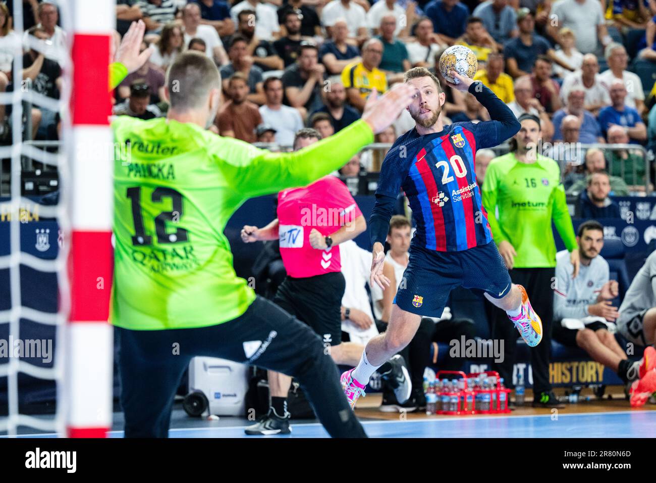 Köln, Deutschland. 18. Juni 2023. Handball, Champions League, FC ...