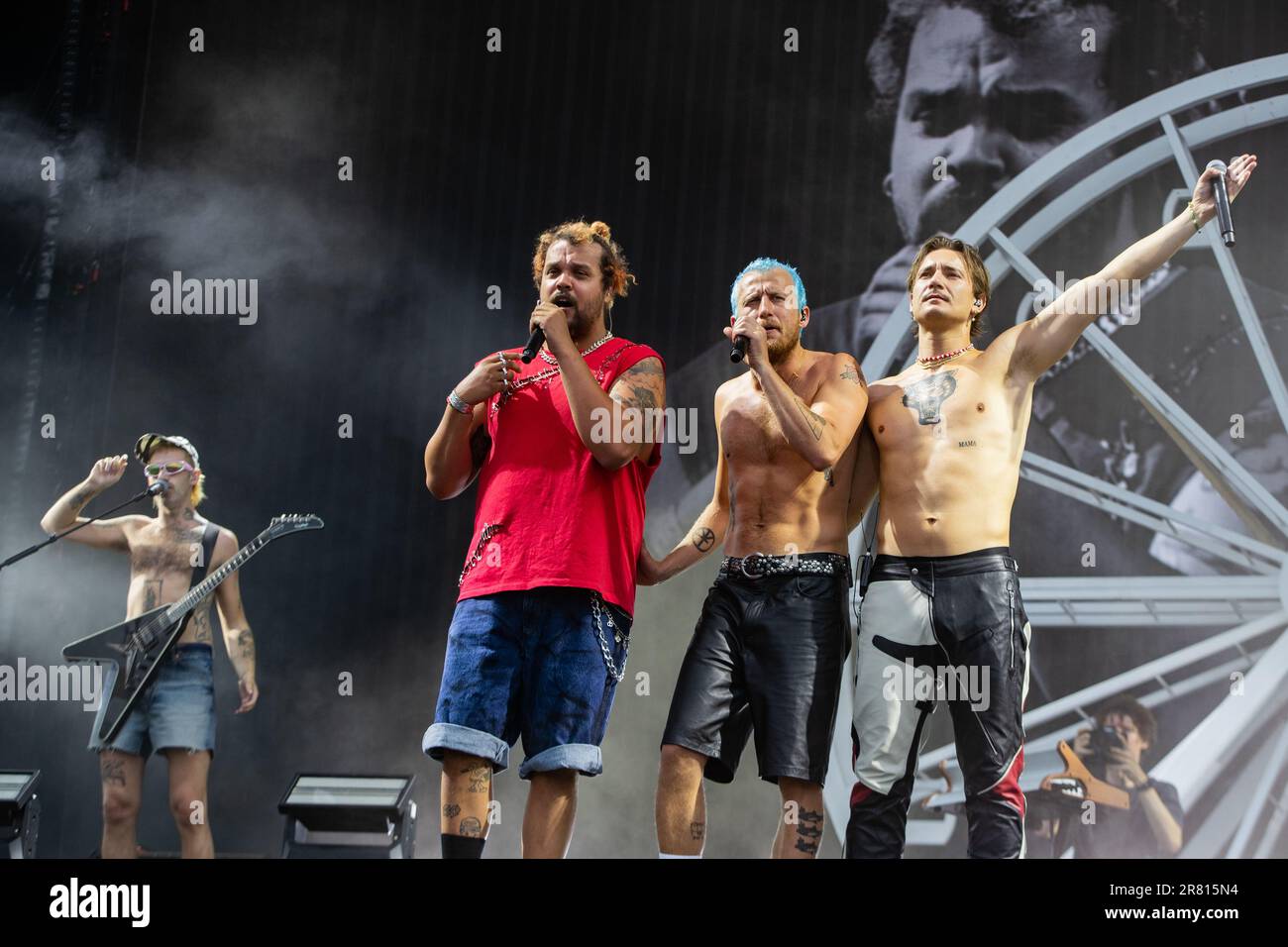 LANDGRAAF - die Formation Goldband aus Den Haag tritt am zweiten Tag ...