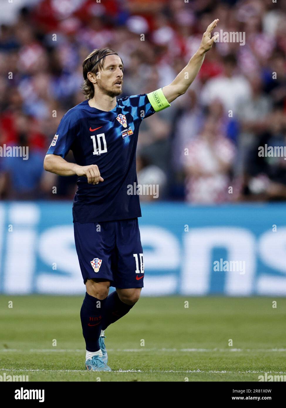 ROTTERDAM - Luka Modric von Kroatien während des Endspiels der UEFA ...