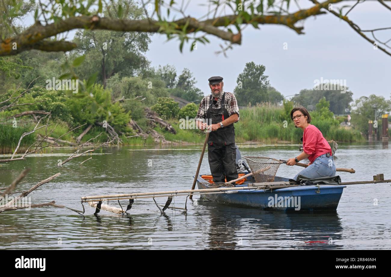 Schwedt, Deutschland. 19. Juni 2023. Hannah Neumann (Bündnis 90/die ...