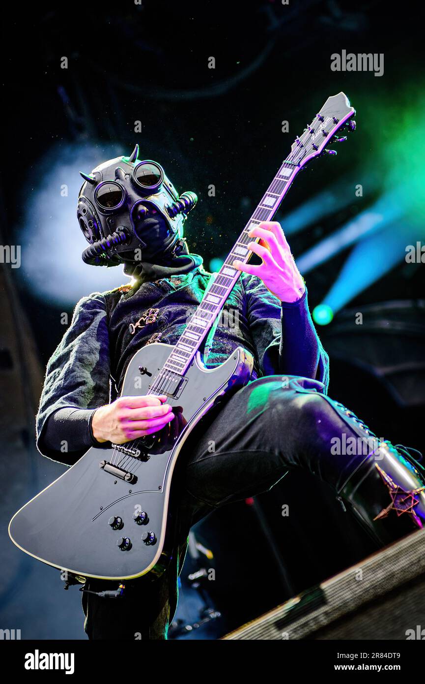 Kopenhagen, Dänemark. 17., Juni 2023. Die schwedische Rockband Ghost ...