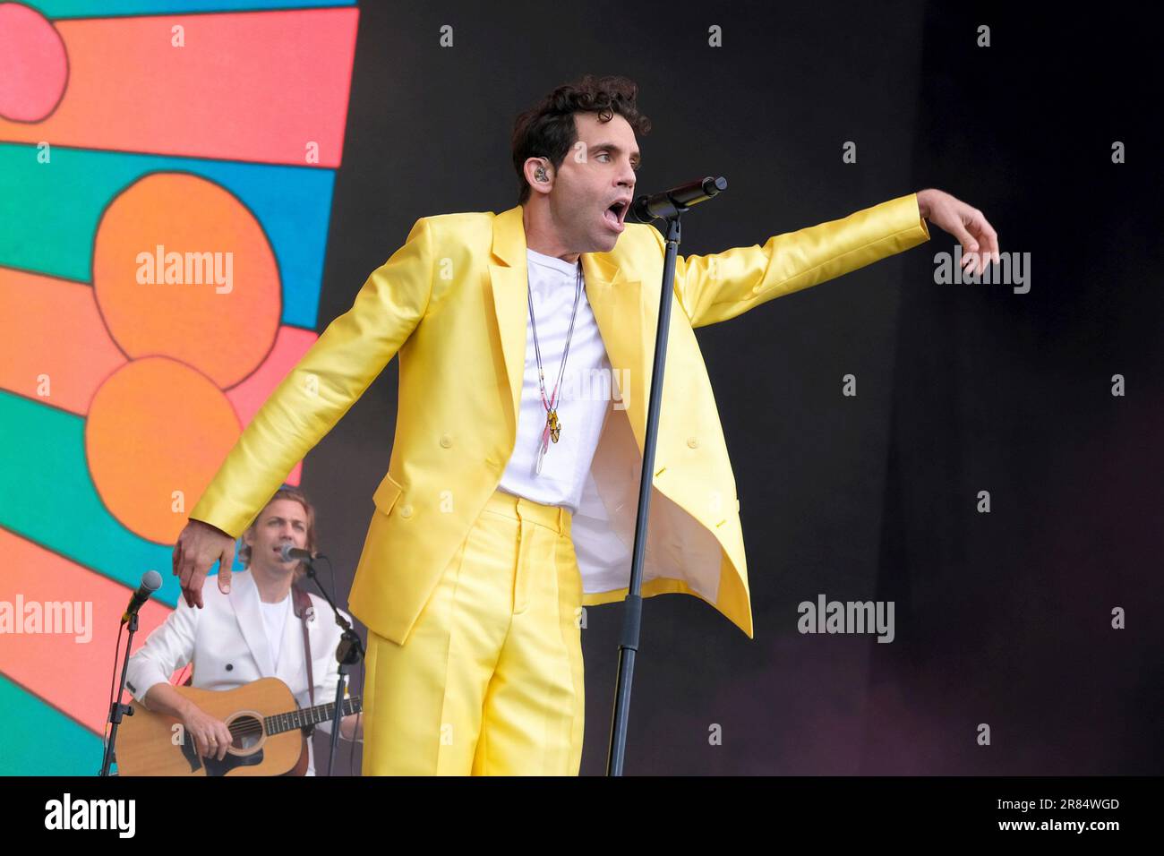 Der Songwriter Michael Holbrook Penniman Jr, bekannt als Mika, tritt ...