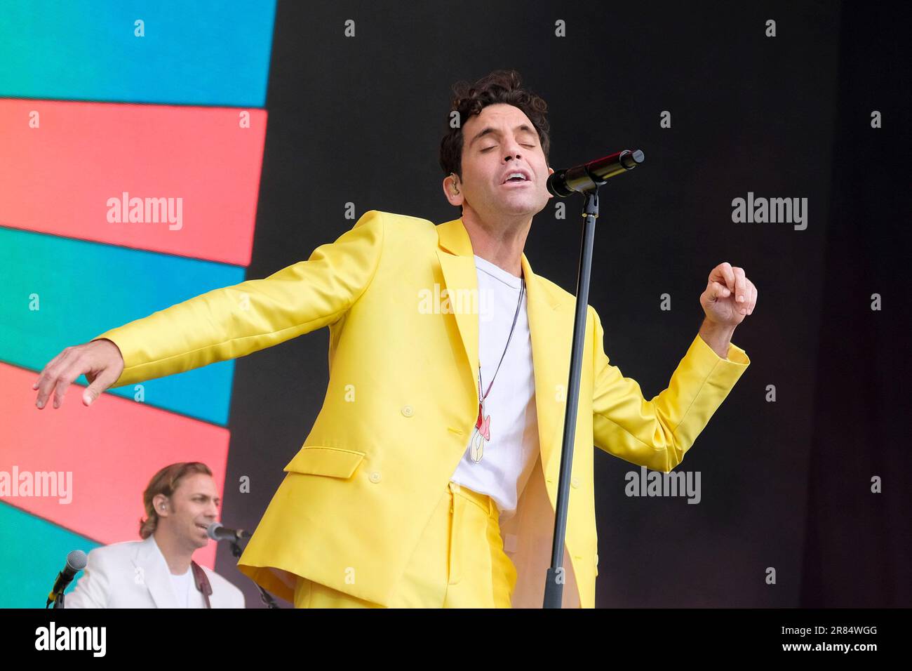 Der Songwriter Michael Holbrook Penniman Jr, bekannt als Mika, tritt ...