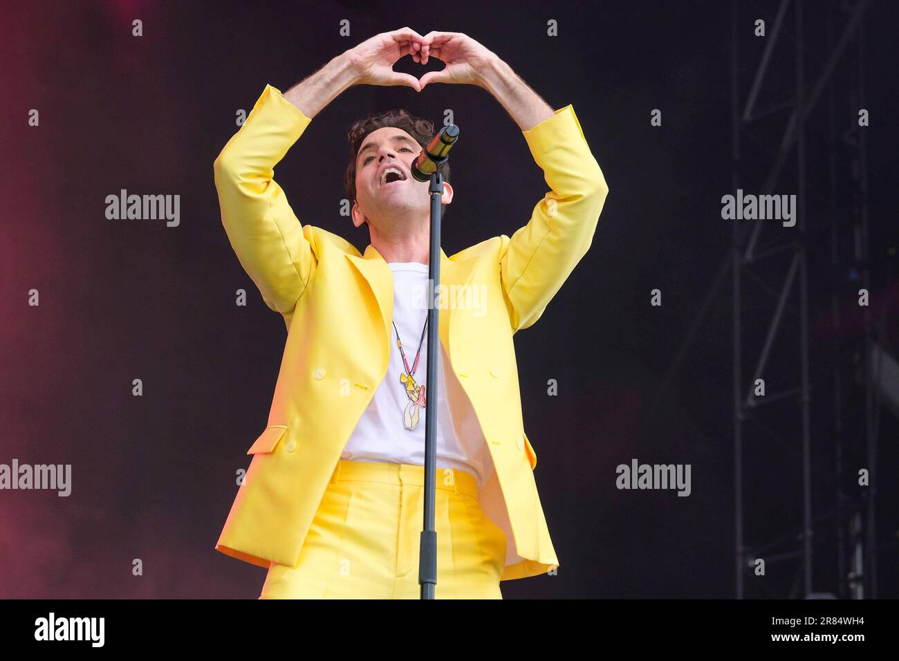 Der Songwriter Michael Holbrook Penniman Jr, bekannt als Mika, tritt ...