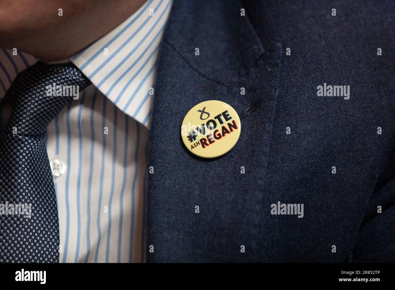 Ash Regan von der Scottish National Party (SNP), Kandidat für das Amt ...