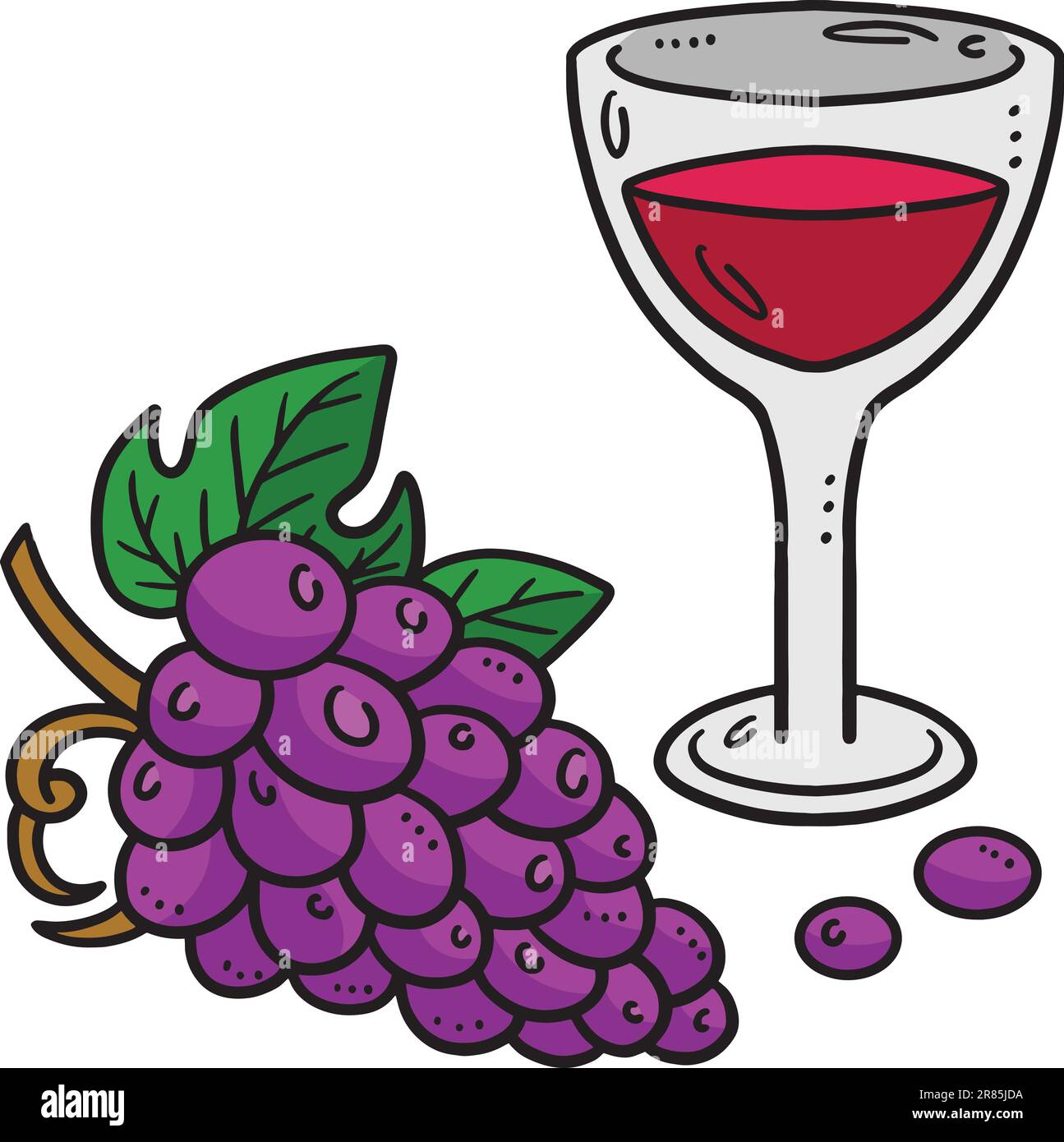 Cartoon trauben -Fotos und -Bildmaterial in hoher Auflösung – Alamy