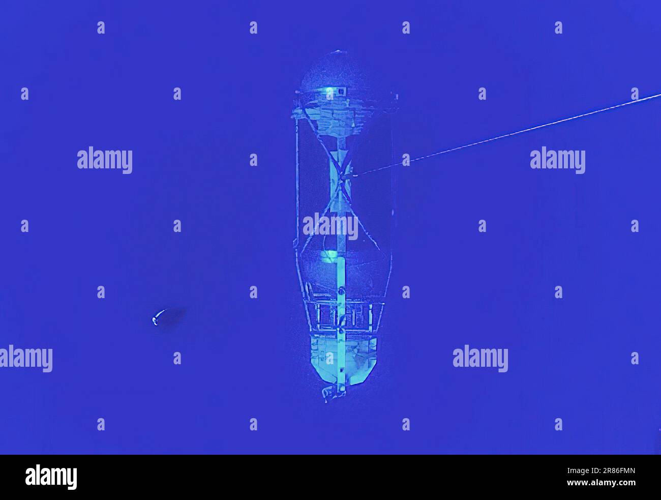 Das Oceangate-U-Boot „Titan“. Die Küstenwache der Vereinigten Staaten ...