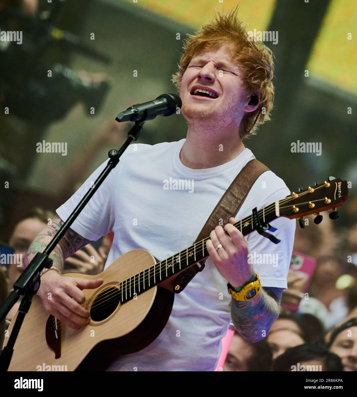 Nbc zeigt heute konzertreihe mit ed sheeran -Fotos und -Bildmaterial in ...