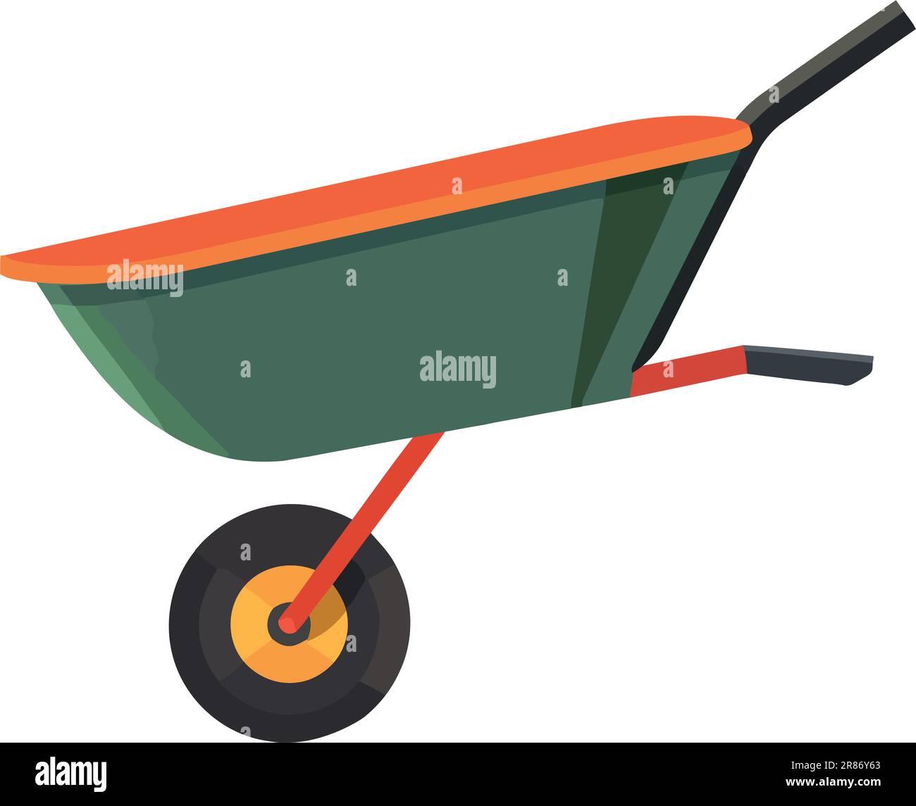 Altmodische schubkarre Stock-Vektorgrafiken kaufen - Alamy