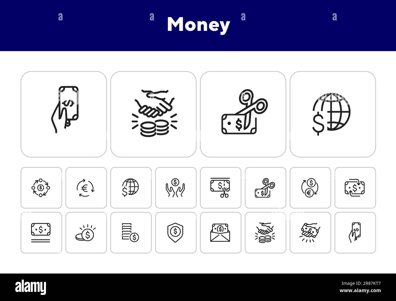 Euro schere Stock-Vektorgrafiken kaufen - Alamy