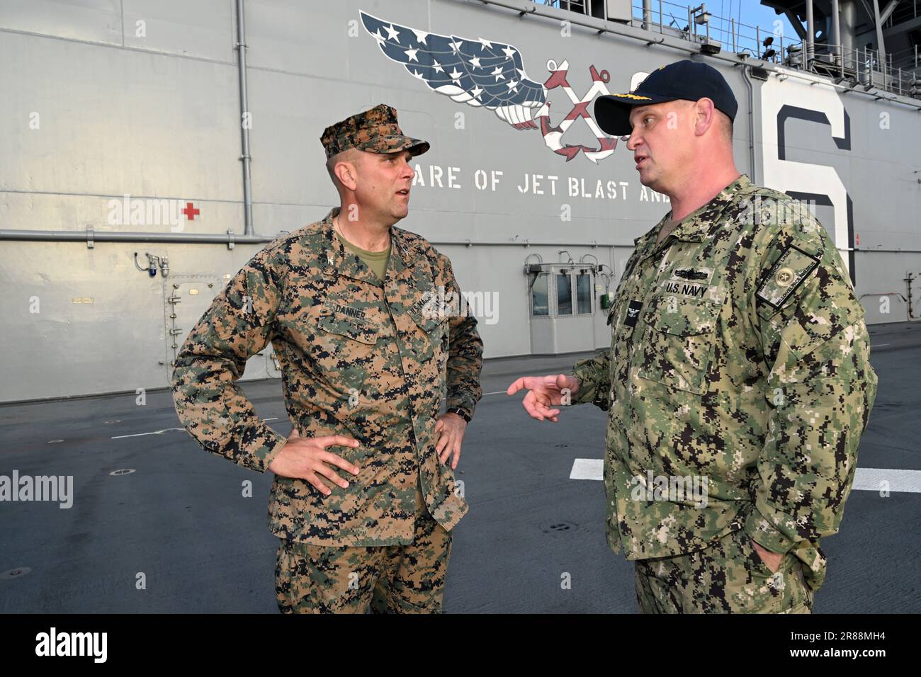 Brisbane, Australien. 20. Juni 2023. USA Marinekorps Oberst Matthew ...