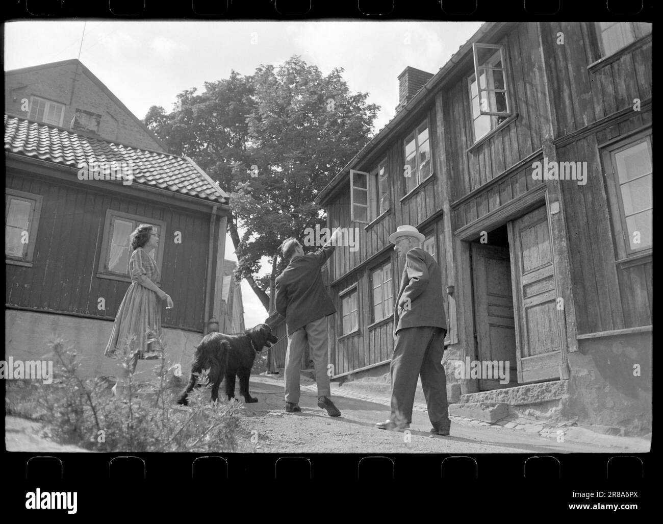 Strom 30-7-1960: Damals... In Oslo gibt es einen alten Bezirk namens ...