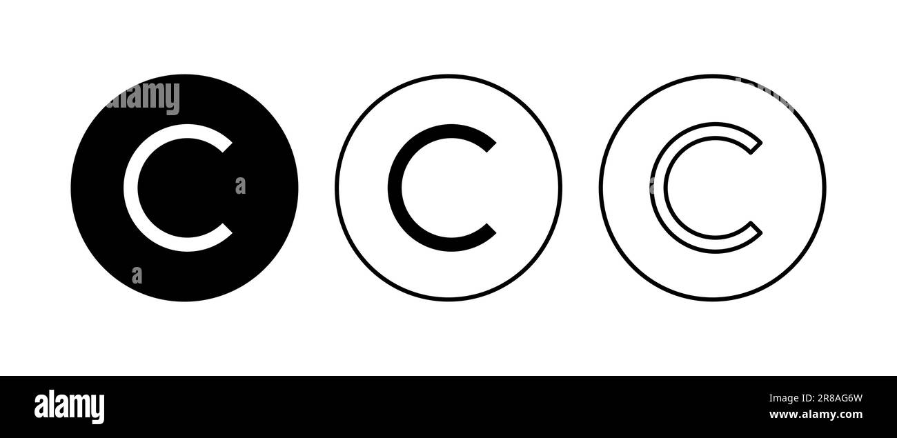 Simboli di copyright Stock-Vektorgrafiken kaufen - Alamy