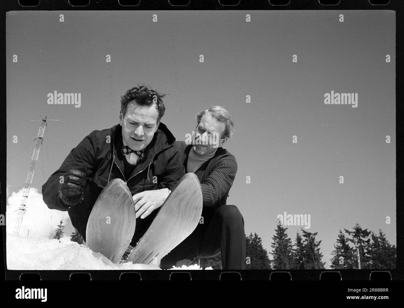 Aktuell 18-4-1960: Rekordsprung von 219,5 Metern das Unglaubliche ist ...