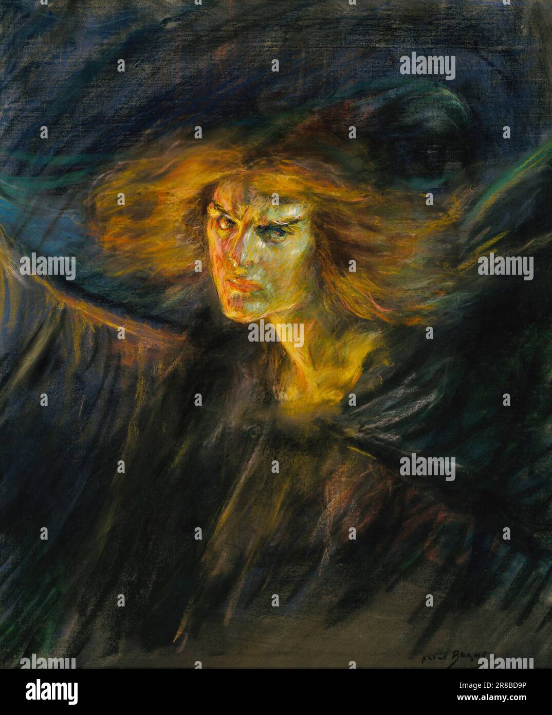 Lucifer (Natalie Clifford Barney) 1902 von Alice Pike Barney, geboren ...