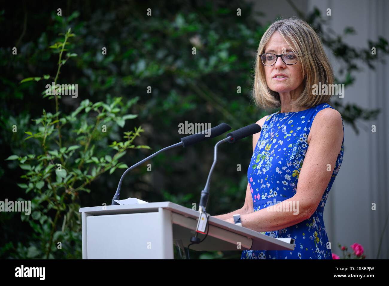 Berlin, Deutschland. 20. Juni 2023. Jill Gallard, Botschafterin des ...